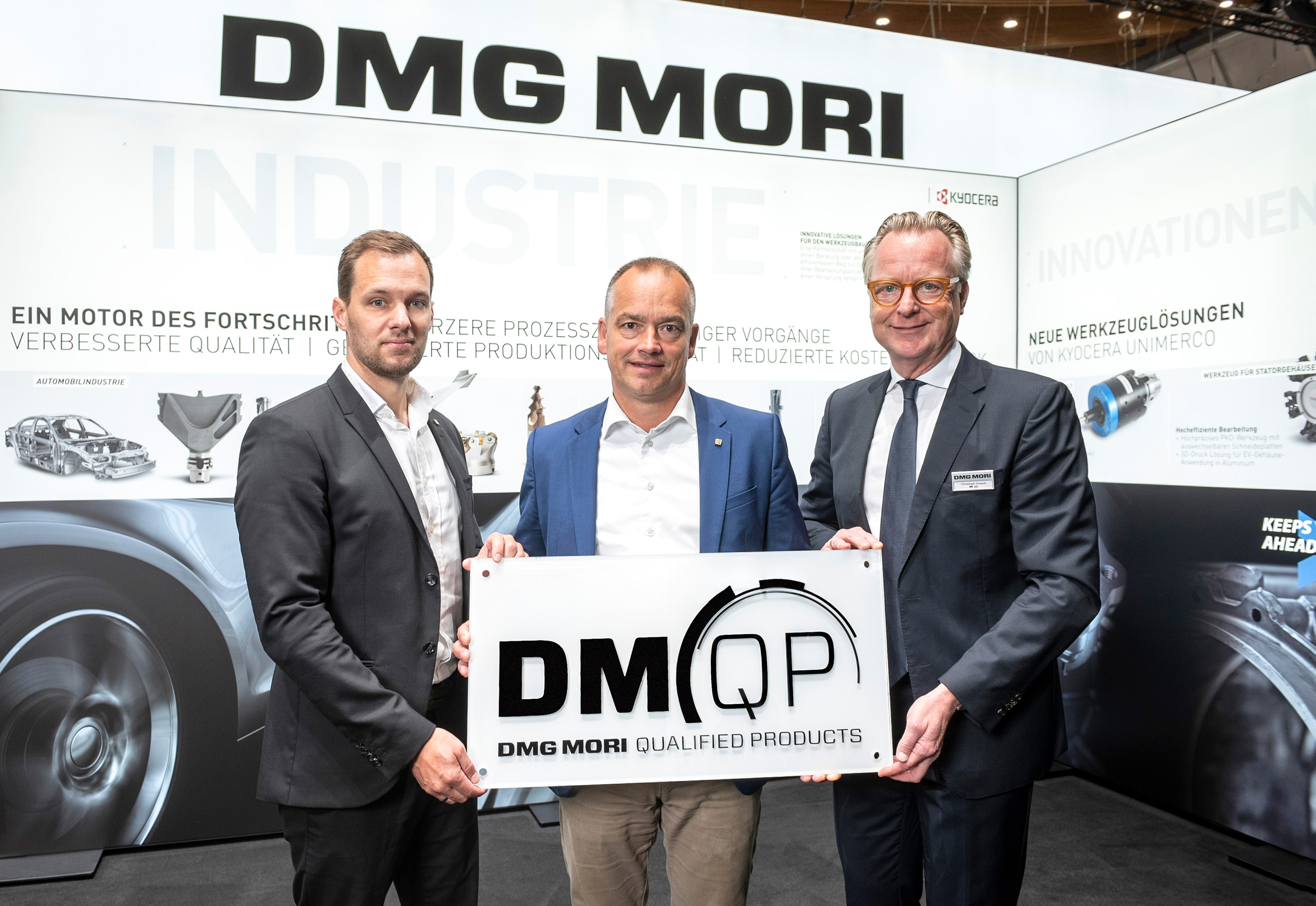 Neue DMQP Partner für In-Prozess-Messtechnik und Präzisionswerkzeuge - DMG MORI Schweiz